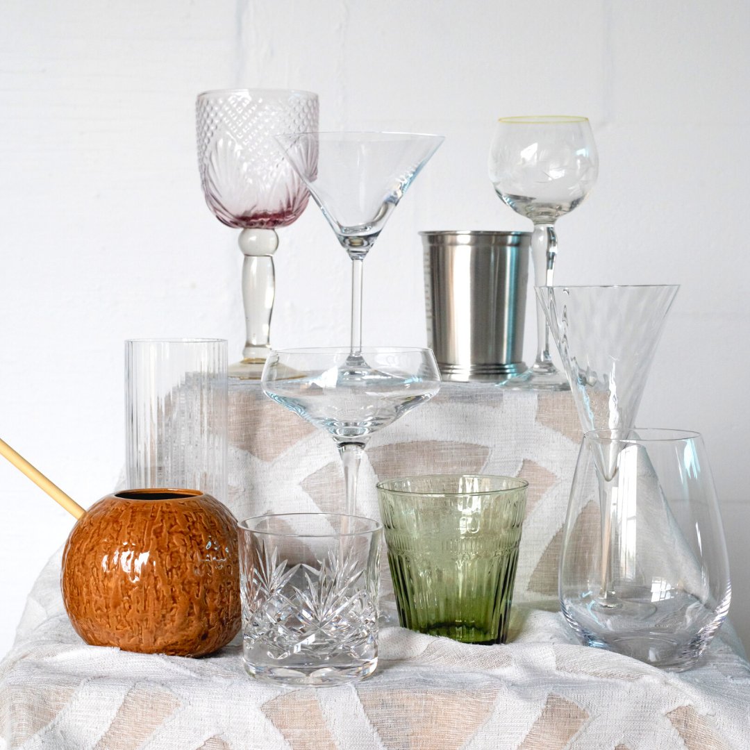 Glassware 101 - Cocktails At Home #seedlipdrinks – Cook & Nelson